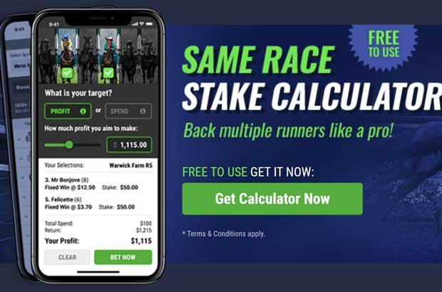 Dutching Calculator now available